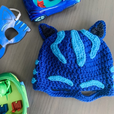 PATTERN ONLY PJ Masks Inspired Crochet Mask - Etsy
