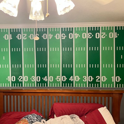Football Field Yardline Decals Removable Vinyl 2088 - Etsy