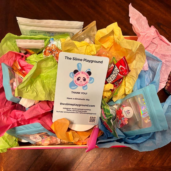 Slime Carry Bag Kit, Travel, Slime, Slimes, Kawaii Gifts, Slime Shop ...