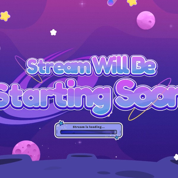 Cute Soap Bubble ANIMATED STREAM SCENE Pack | Pastel Pink & Purple ...