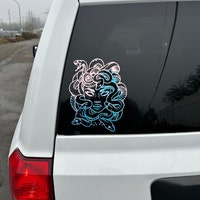Medusa Vinyl Car Decal - Etsy Canada
