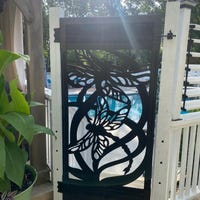 Metal Panel, Metal Privacy Screen, Fence, Decorative Panel, Wall Art ...