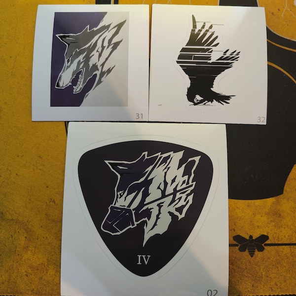 Raven Nightfall Emblem Armored Core VI ACVI Sticker - Etsy