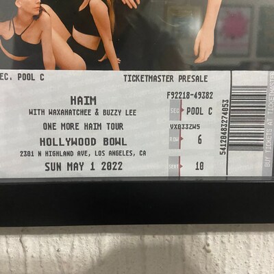 Custom Printable Concert Ticket, Digital Download - Etsy