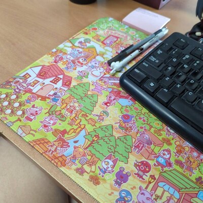 Animal Crossing Big Gaming Mousepad Desk Mat Mousepad Playmat - Etsy