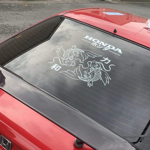 Honda Japanese Car Decal - Etsy UK