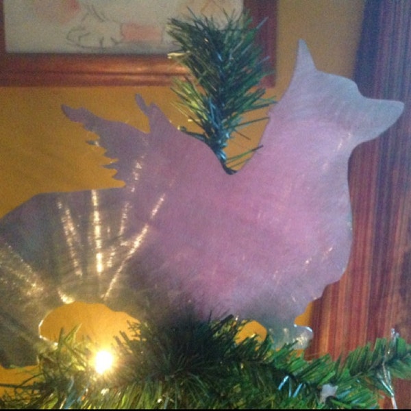 Pembroke Welsh Corgi, Angel Dog Tree Topper, Holiday Decoration ...