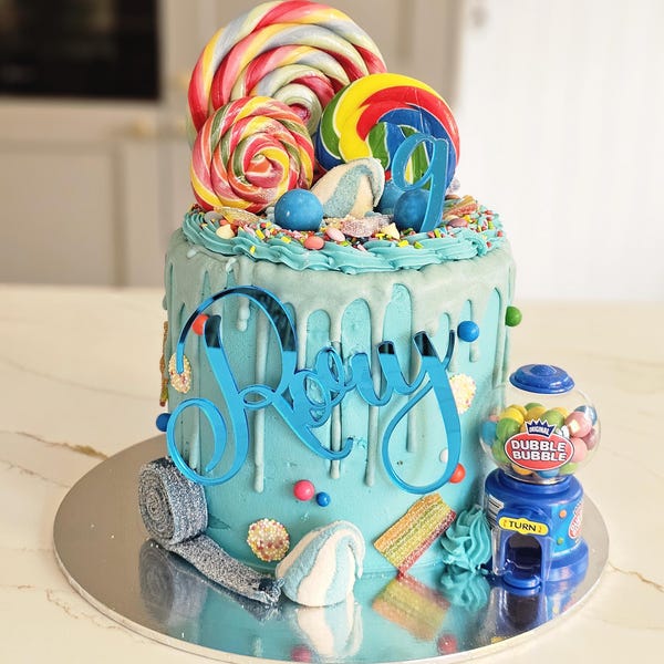 Gamer Cake Topper / Personalised Gaming Birthday Topper / Game ...