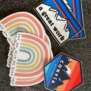 Steadfast and Immovable Vinyl Sticker Mountain Vinyl Sticker - Etsy