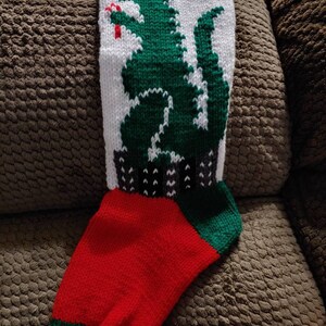 Godzilla Stocking - Etsy