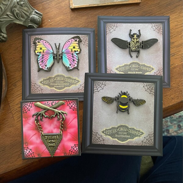 Moving Wing- Goliath Beetle Enamel Pin - Etsy