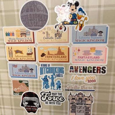 Cast Member Appreciation Sticker Pack Cast Member Sticker Pack ...