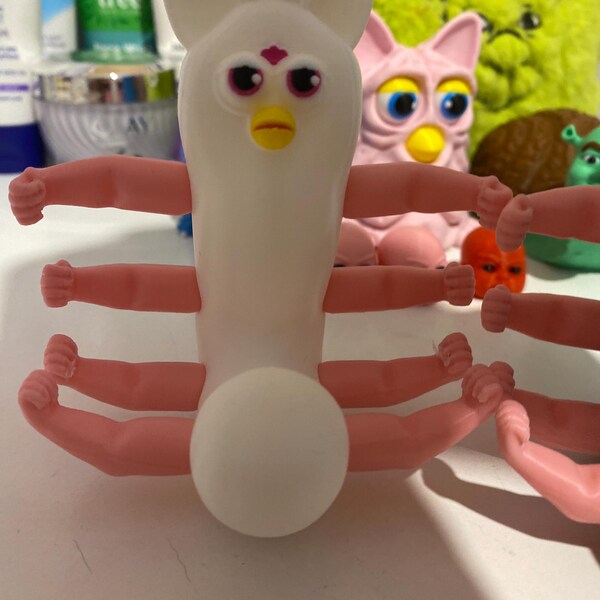 Beelzefurb | 90s Nostalgia | Cursed Gift | Goth Decor | Meme Figure - Etsy