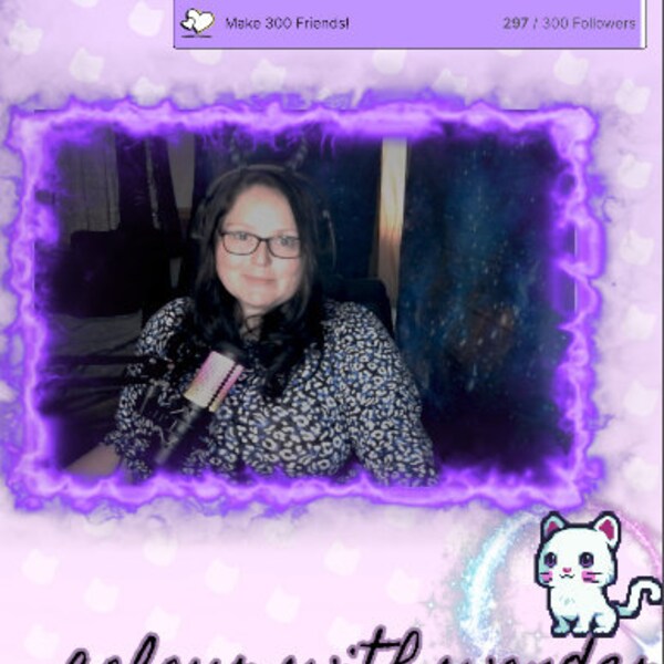 Purple Overlay Border | Animated Facecam Frames for Twitch and SLOBS ...