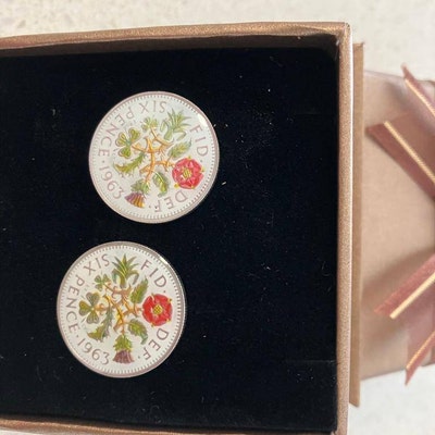 Egypt Enamelled Coin Cufflinks Pharaoh Pound 25mm - Etsy