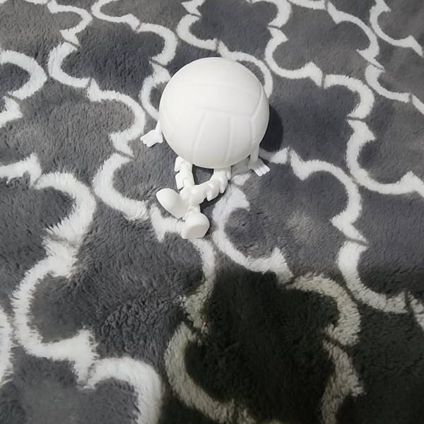 Volleyball Desk Decor - Volleyball Buddy - Fun Volleyball Gift - Etsy