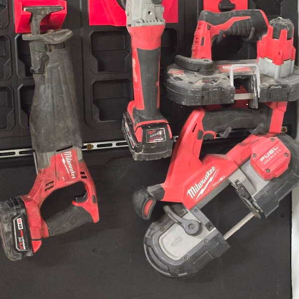 Packout Wall Mount Bracket for Milwaukee Sawzall - for Organization and ...