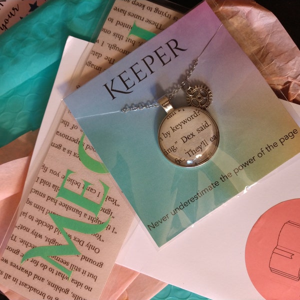 Book Sleeve Keeper of the Lost Cities Inspired - Fantasy Book Bag ...