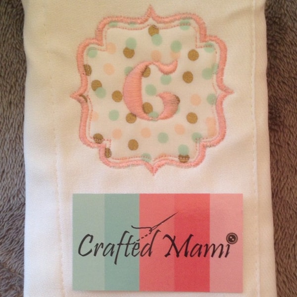 Applique Name or Monogram Frame (#7) Machine Embroidery Design - 4 ...