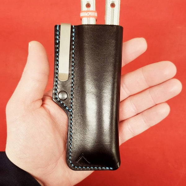 PICK YOUR COLOR Leather Bali Burrito/balisong Sheath *please Read ...