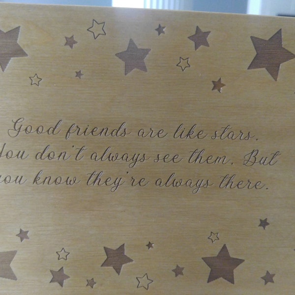 Custom Quote Wooden Box, Memory Box, Engraved Bible Verse Box, Custom ...