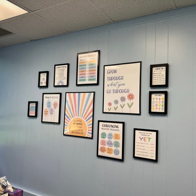 18 School Counseling Signs Posters Psychologist Office Decor Counselor ...