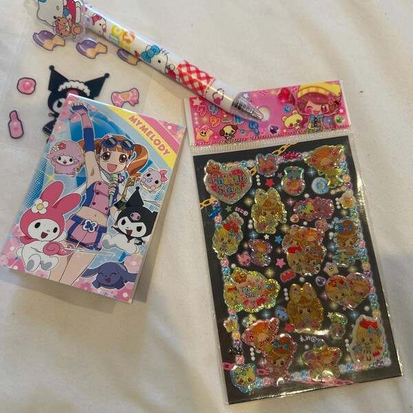 Rare 71-piece Kawaii animal House Themed Japanese Sticker Flake Pack by ...