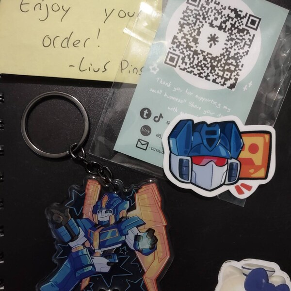 Tfone Sentinel Prime Acrylic Keychain - Etsy