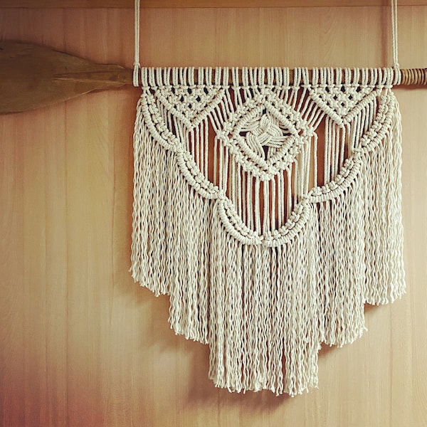 Macrame Wall Hanging Pattern || Beginner Intermediate || Odyssey DIY ...