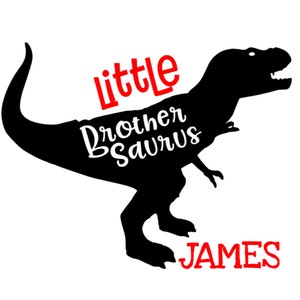 SVG Little Brothersaurus - Etsy