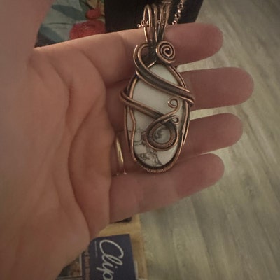 Kashmir Red Ruby Copper Pendant Copper Wire Wrapped Gemstone - Etsy
