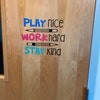 Play Nice Work Hard Stay Kind Svg File Be the NICE Kid Svg Leader in Me ...