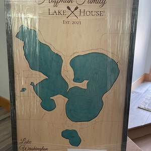 Pachaug Pond Custom Lake Map Custom Map Choose Your - Etsy