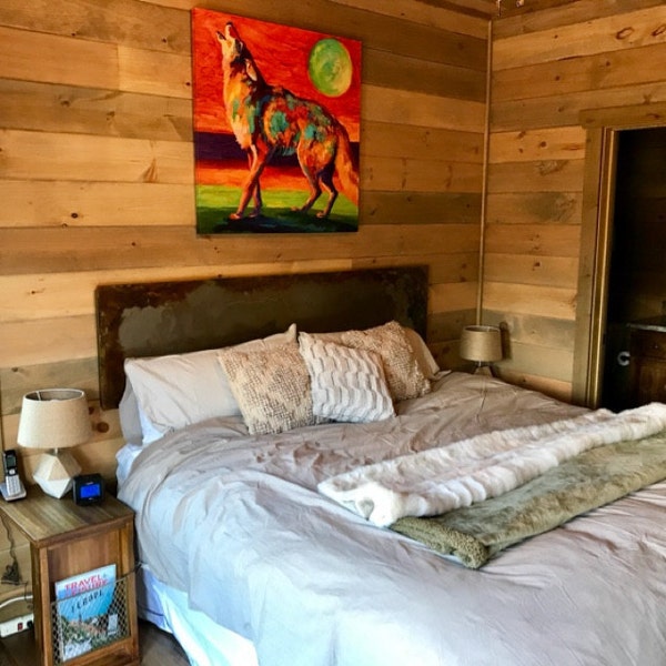 Aged Copper Headboard, King Size Headboard, Contemporary Modern ...