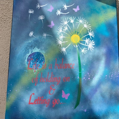 Life is a Balance Stencil Farmhouse Decor Kitchen Stencils Paint ...