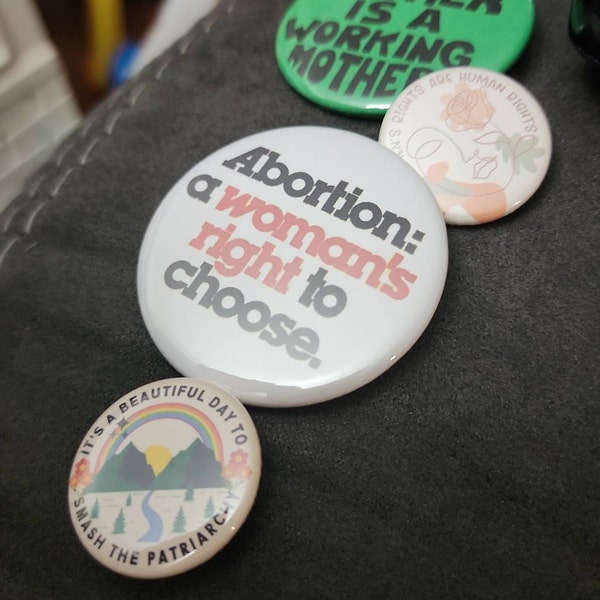 Feminist Pin Feminist Gift Activism Pins Feminist Pins Smash the ...