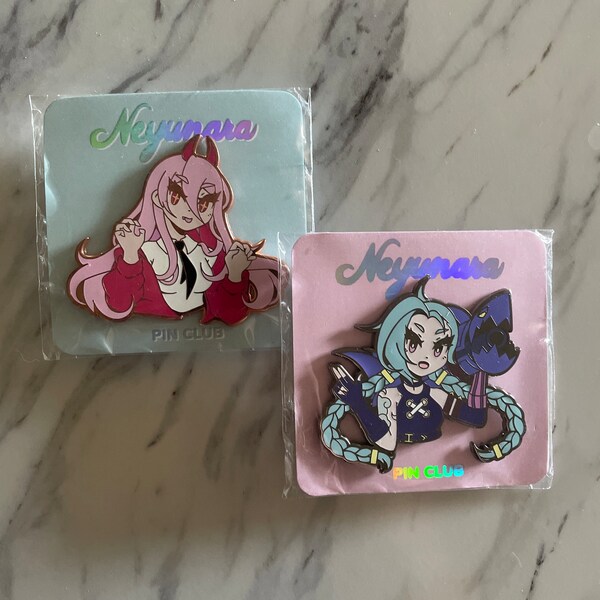 Jinx Hard Enamel Pin - Etsy