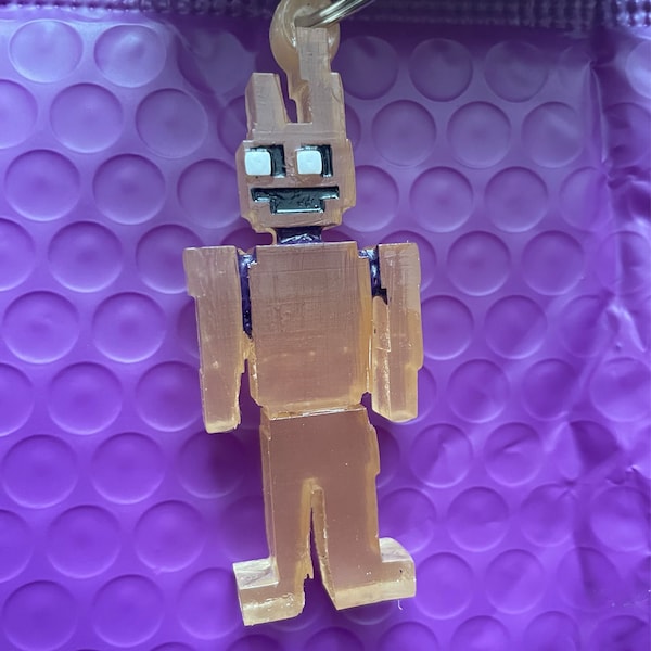 Springtrap 'william Afton' Keychain | Five Nights at Freddy's Charm - Etsy
