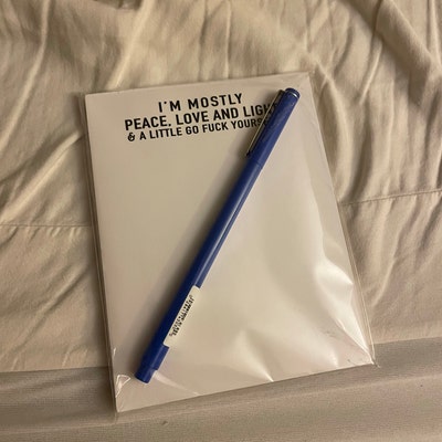 You Call Them Swear Words. I Call Them Sentence Enhancers Notepad, Note ...