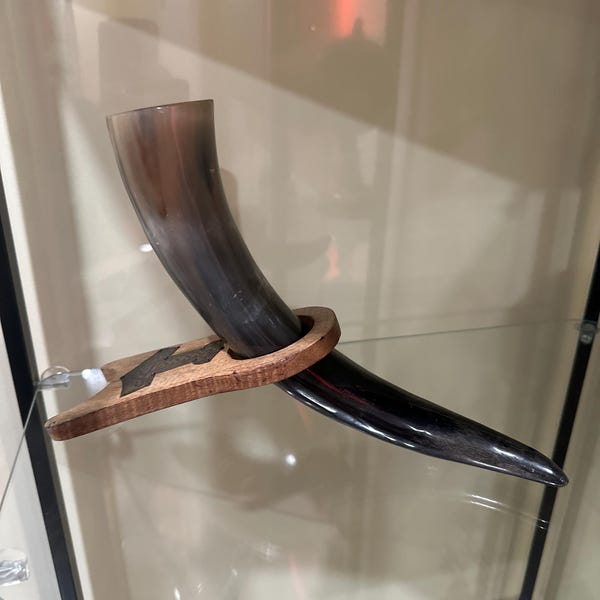 Handcrafted Beard Comb for Men - Drakkar Viking Design - Made From Ox ...