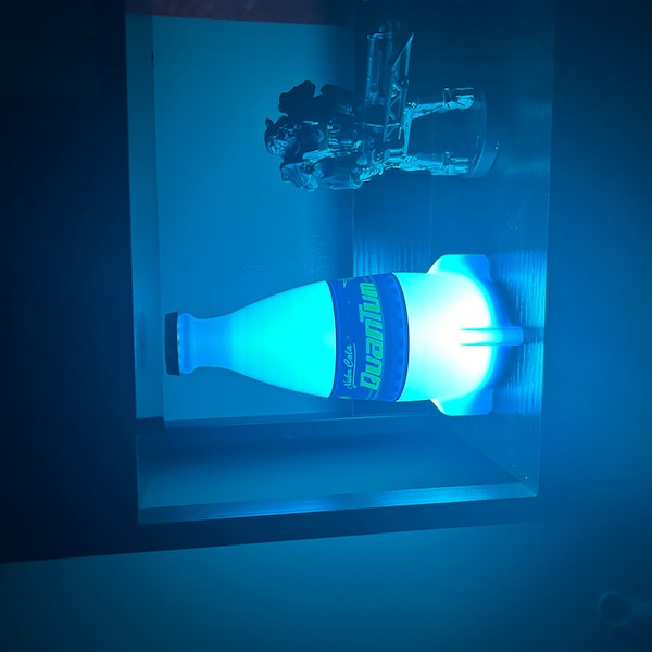 Nuka Cola Quantum Bottle Lamp Light (fallout 76) - Etsy
