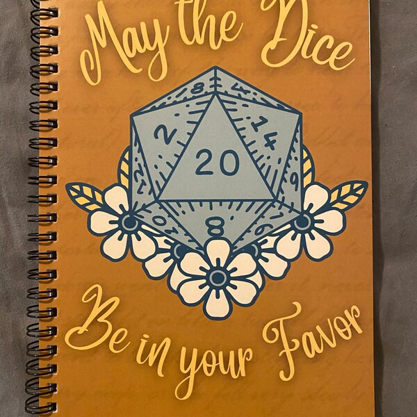 I'm Fine, It's Fine Nat 1 Dice Journal | Dungeons and Dragons Journal ...