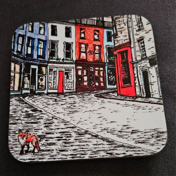 Edinburgh Closes, Wall Decor Set of 6, Edinburgh Prints Set, Prints ...