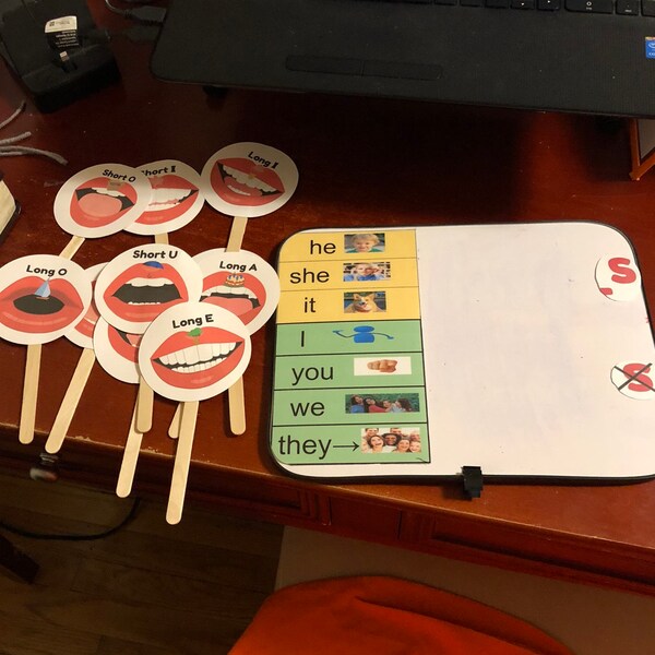 Online Teacher Props VIPKID Long and Short Vowels Online ESL Teacher ...