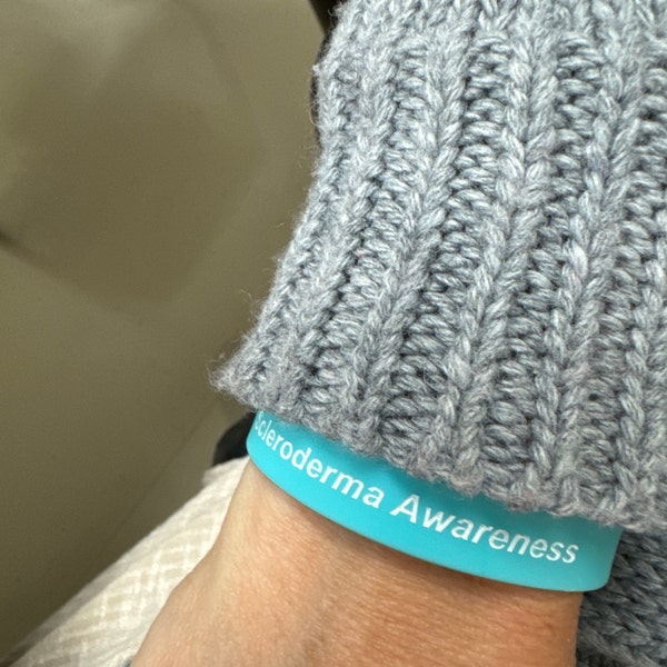 ALS Awareness Wristband Bracelet Blue White Survivor Support Gift ...