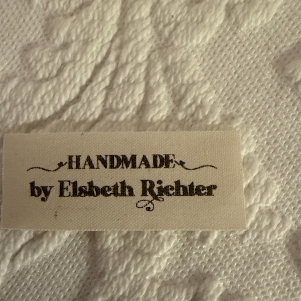 Personalized Fabric Labels: Customized Textile Tags for Handmade ...