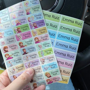 Kids Label Custom Label Sticker Daycare Labels Dishwasher Safe School ...