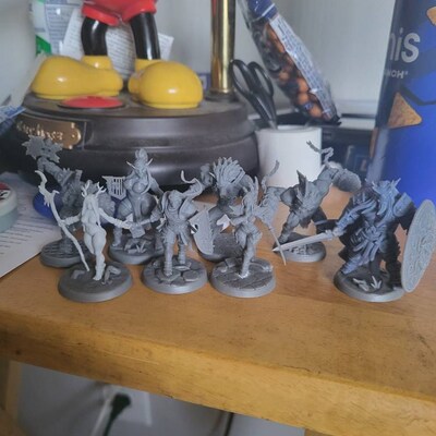 Trish, Pinup 32mm or 75mm Fantasy Miniature Dnd Miniature RPG Tabletop ...