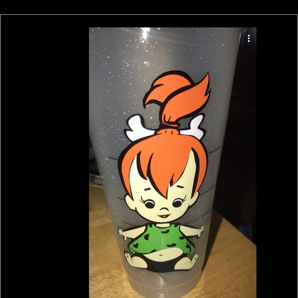 Bam Bam Pebbles Layered SVG Cutting File, Flintstones Clipart, Vector ...