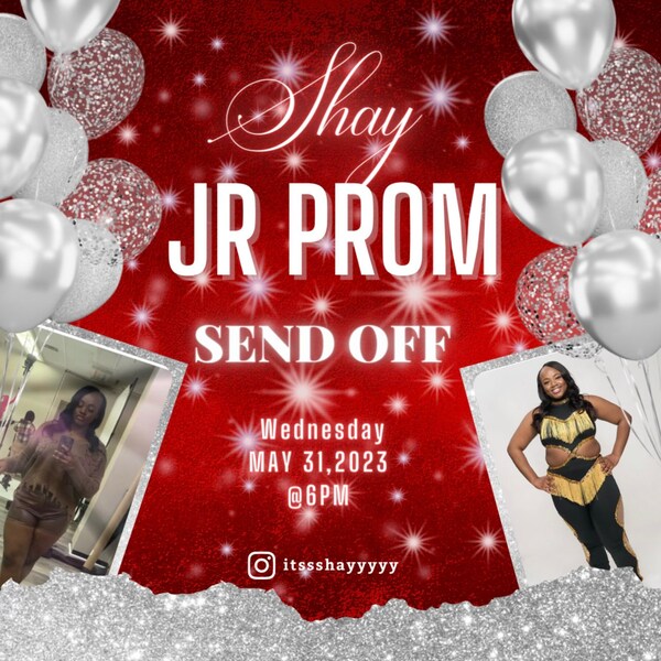 Prom Invitation Flyer, Prom Event Flyer, Prom Invitation, Prom Event ...